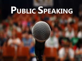 Public speaking ppt | PPTX