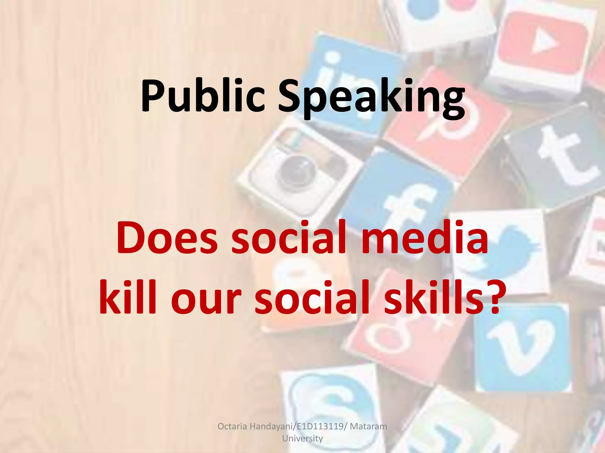 Public speaking ppt | PPTX