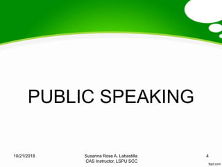 Public speaking ppt | PPTX | First Aid | Injuries