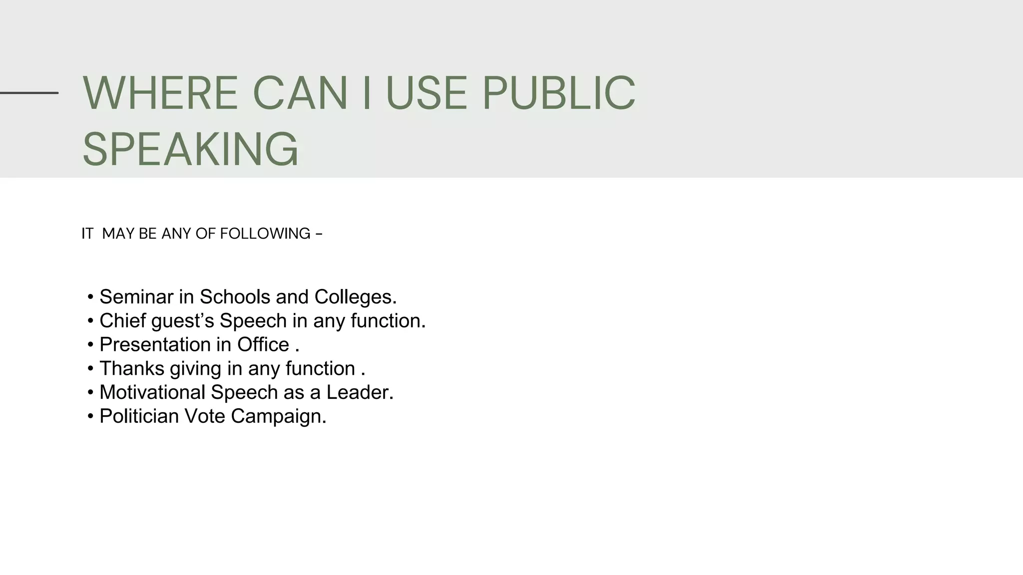 PUBLIC SPEAKING PRESENTATION BY SHREYAL DAROLE.pptx