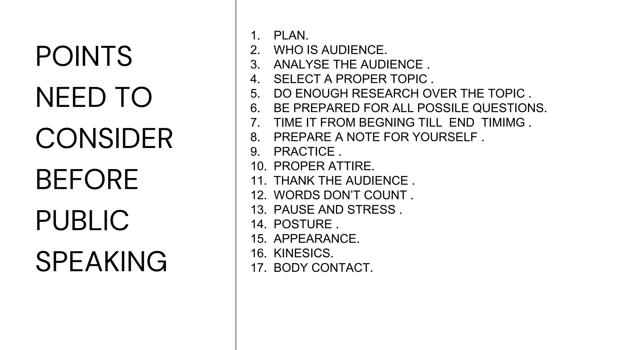 PUBLIC SPEAKING PRESENTATION BY SHREYAL DAROLE.pptx