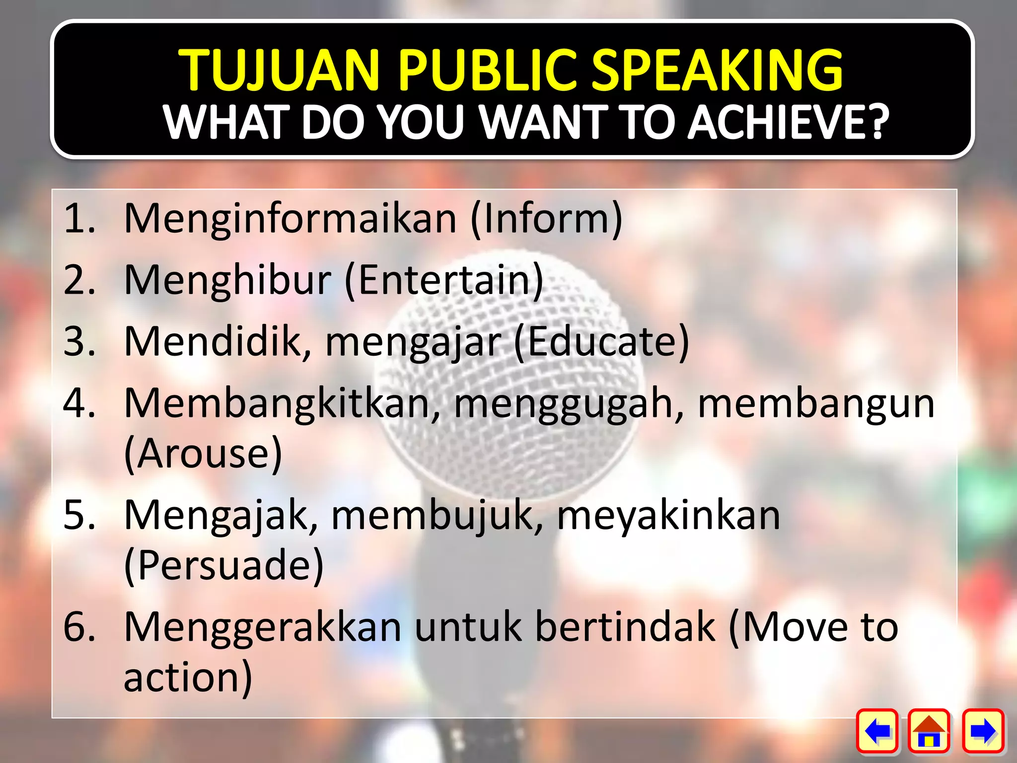 Public Speaking & Presentation Skills GIFT Material | PDF