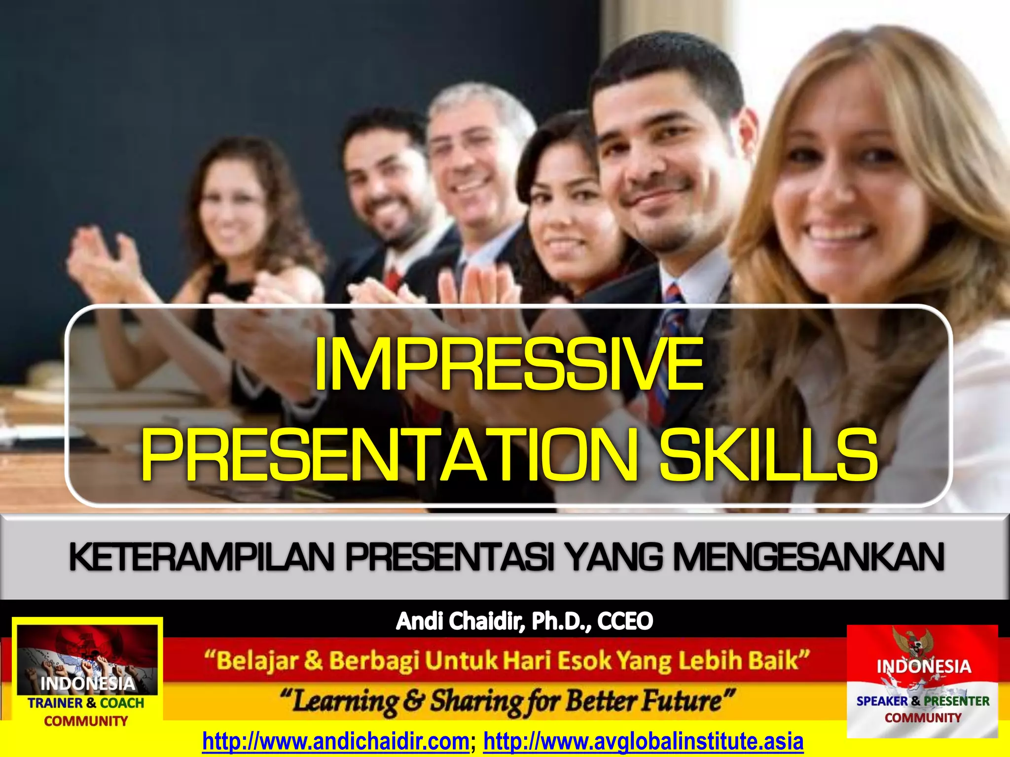 Public Speaking & Presentation Skills GIFT Material | PDF