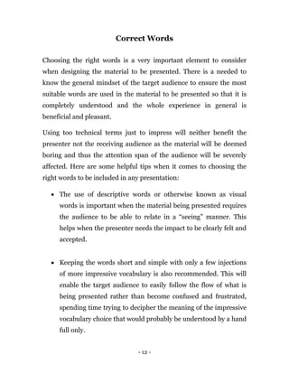 Public speaking quick fix | PDF