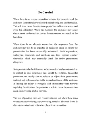 Public speaking quick fix | PDF