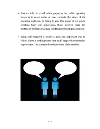 Public speaking quick fix | PDF