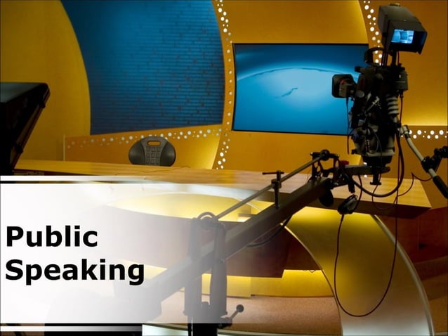 Public Speaking PowerPoint Presentation | PPT | Technology & Computing