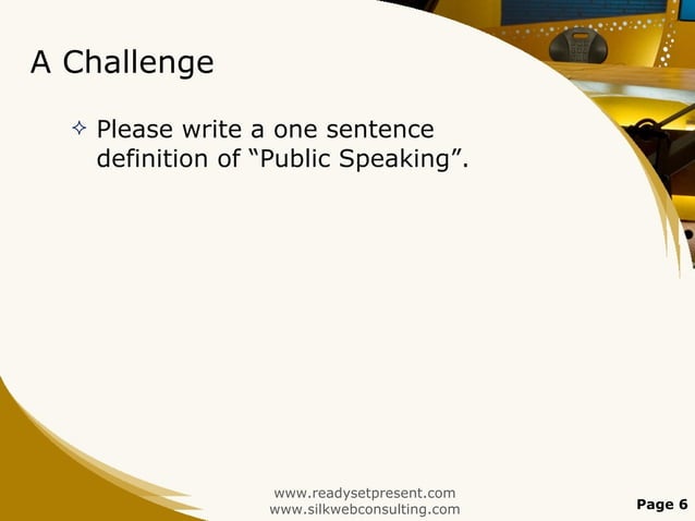 Public Speaking PowerPoint Presentation | PPT | Technology & Computing