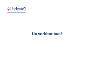 Public speaking - arta de a vorbi in public | PDF