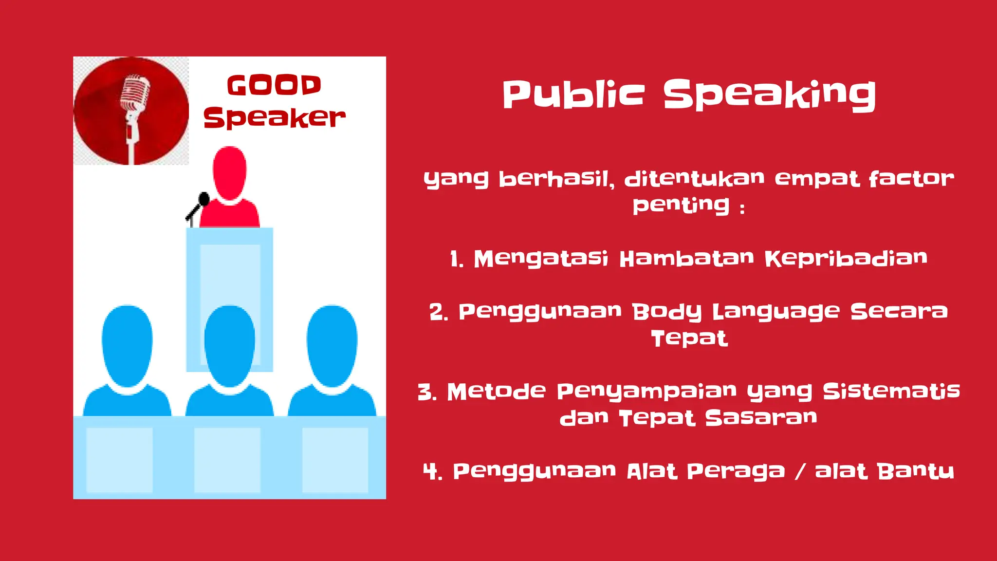 Public Speaking for Sharing Indonesia, Universitas Al Azhar Indonesia ...