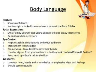 Public speaking skills | PPTX