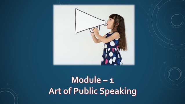 Public speaking skills | PPT