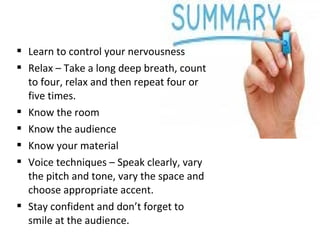 Public Speaking Skills | PPT