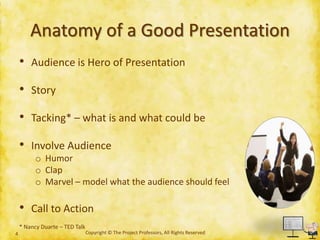 Public Speaking Skills: A Project Manager’s Best Friend | PPTX