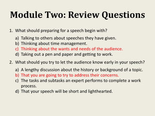 Public speaking slides | PDF