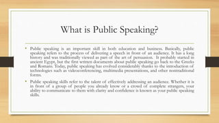 PUBLIC SPEAKING'S MATERIAL (Importance of Public Speaking).pptx