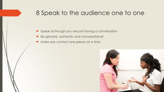 Public Speaking techniques are public speakers | PPT