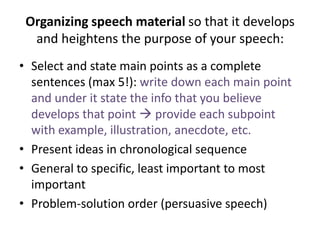 Public speaking with confidence | PPTX