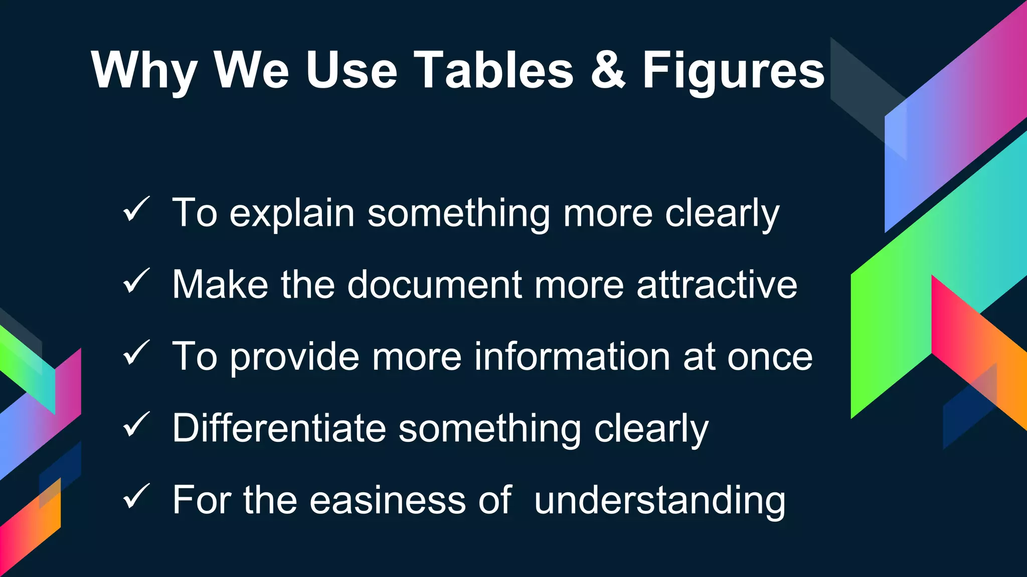 Figures and tables | PPTX