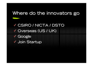 Public Sphere3: ICT innovation is easy - commercialisation is hard | PPT