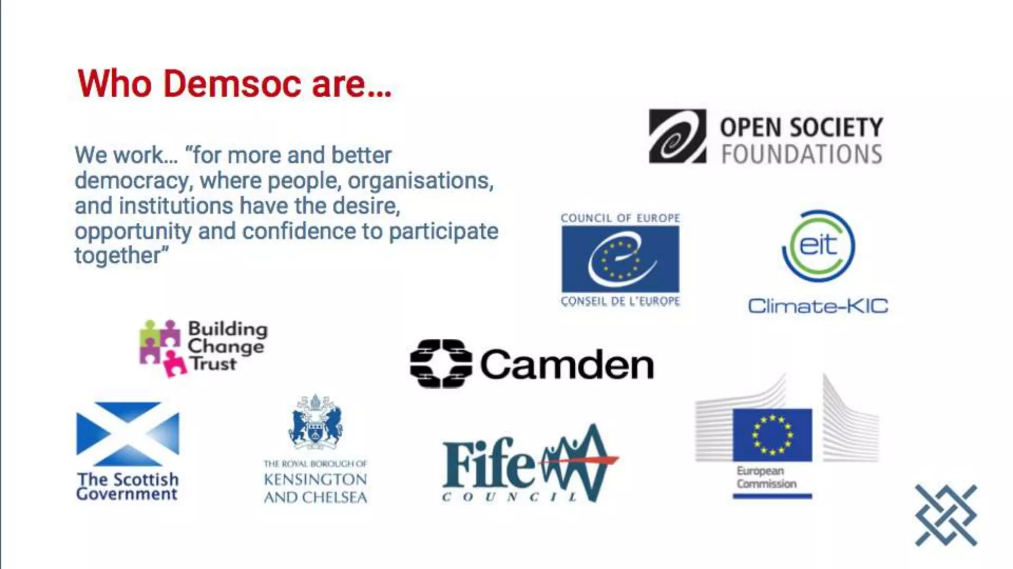 Introducing Public Square, Michelle Brook (Democratic Society) | PPT