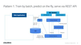 Train, predict, serve: How to go into production your machine learning model | PDF