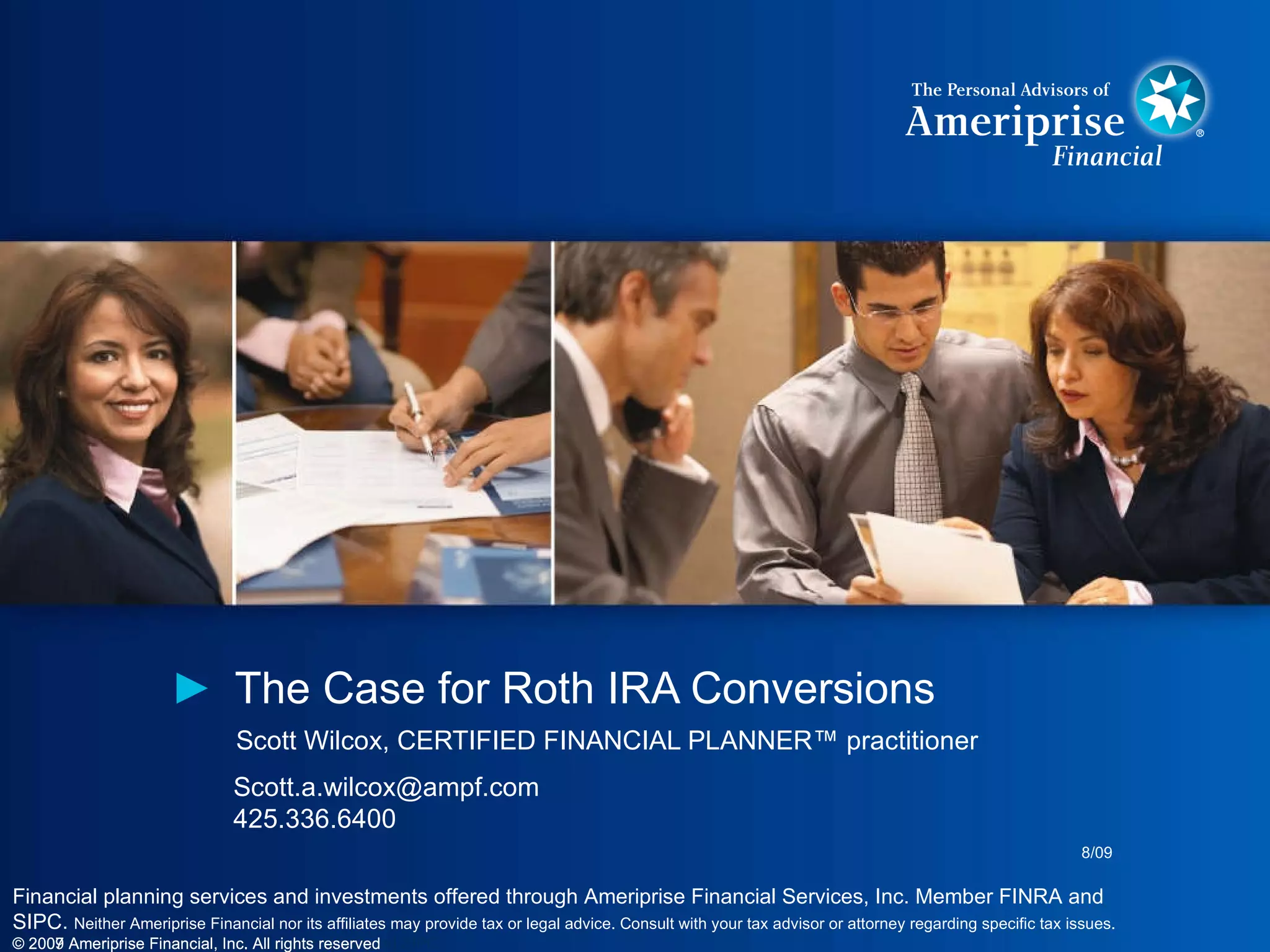 The Case For Roth IRA Conversions | PPT