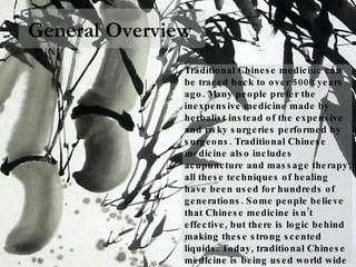 Traditional Chinese Medicine | PPT