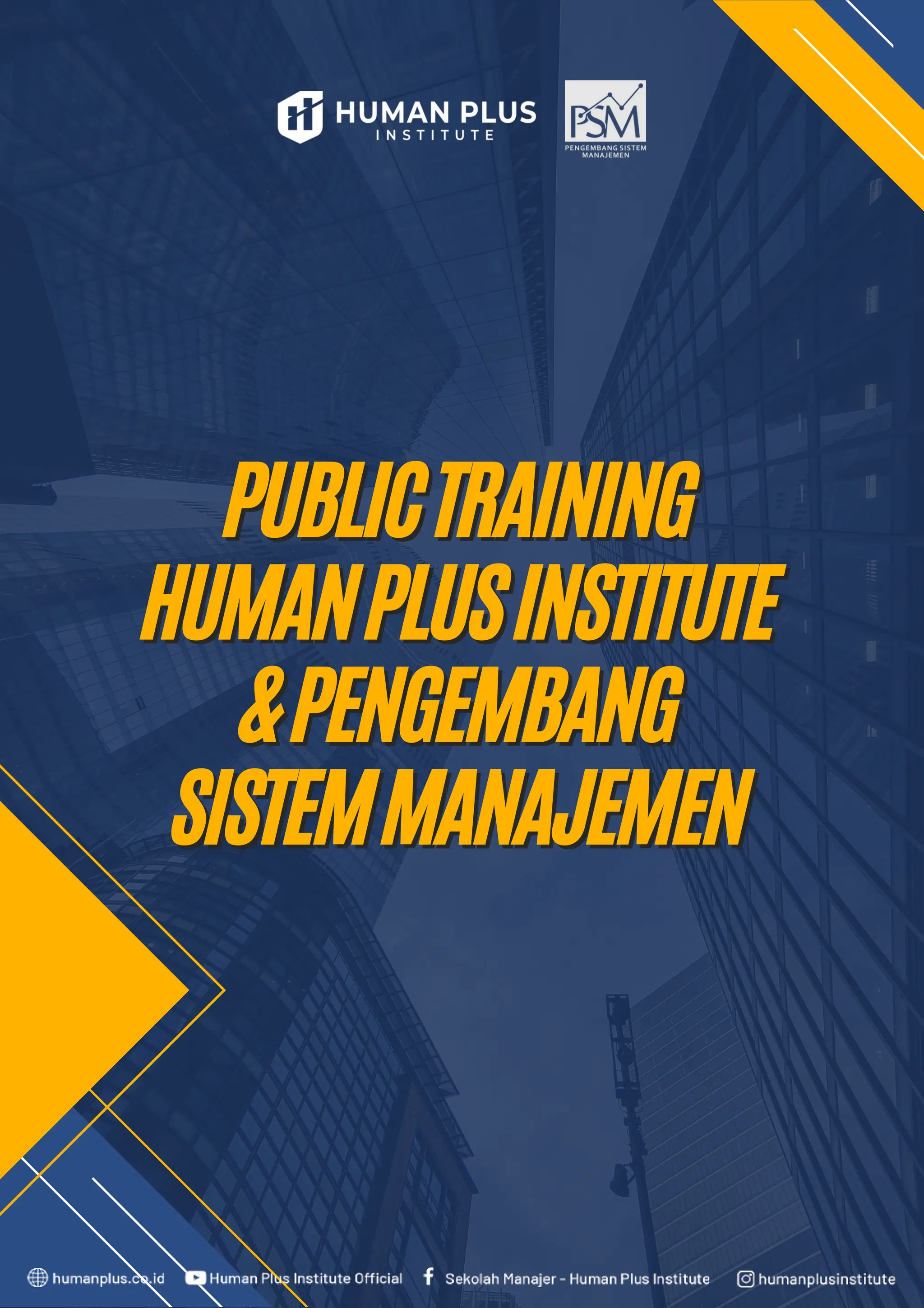 Human Plus Institute: Pelatihan Pengembangan Diri, Tim, dan Bisnis | PDF