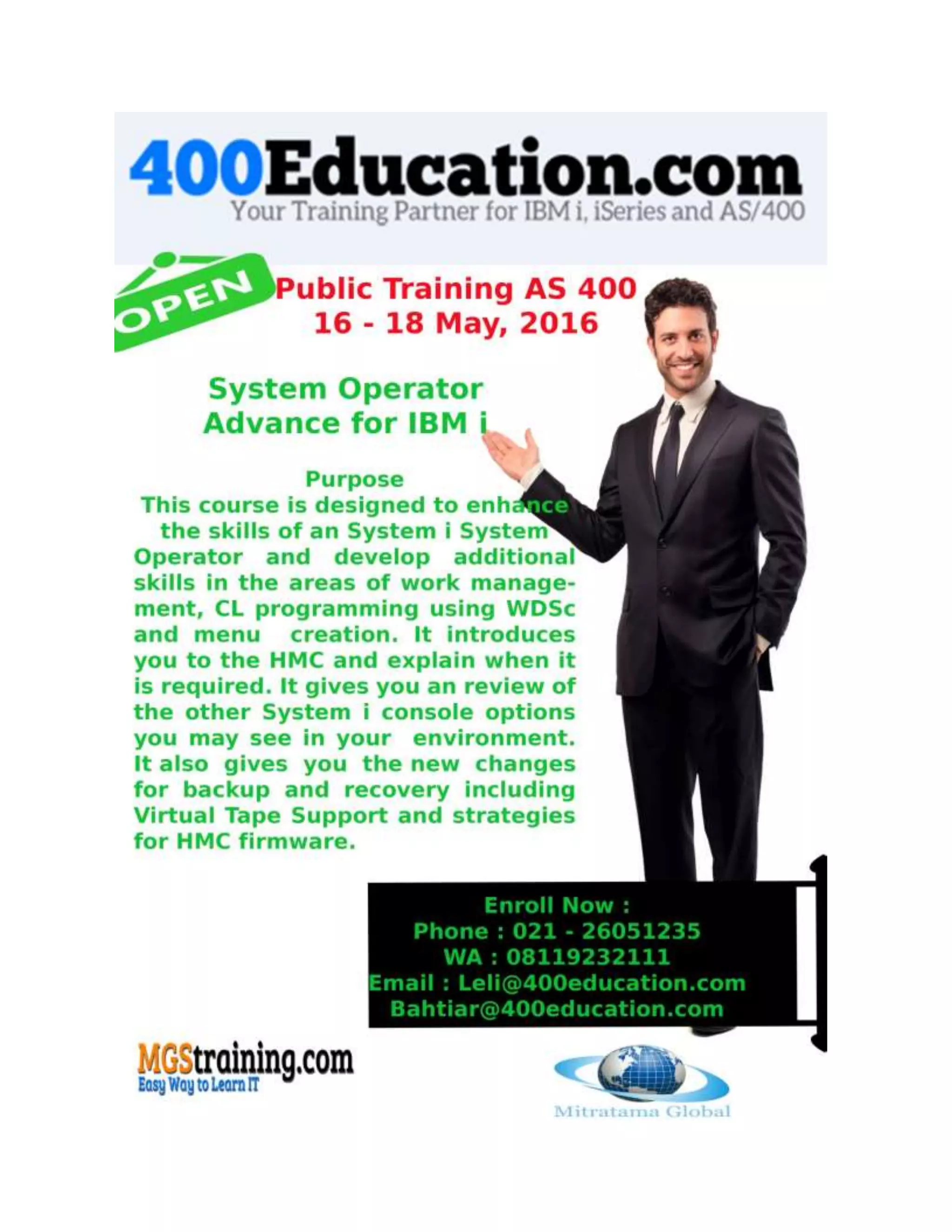 Public training as400 | PDF