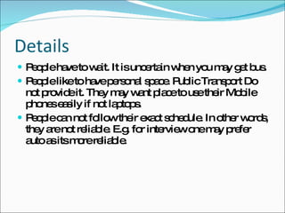 Public Transport | PPT