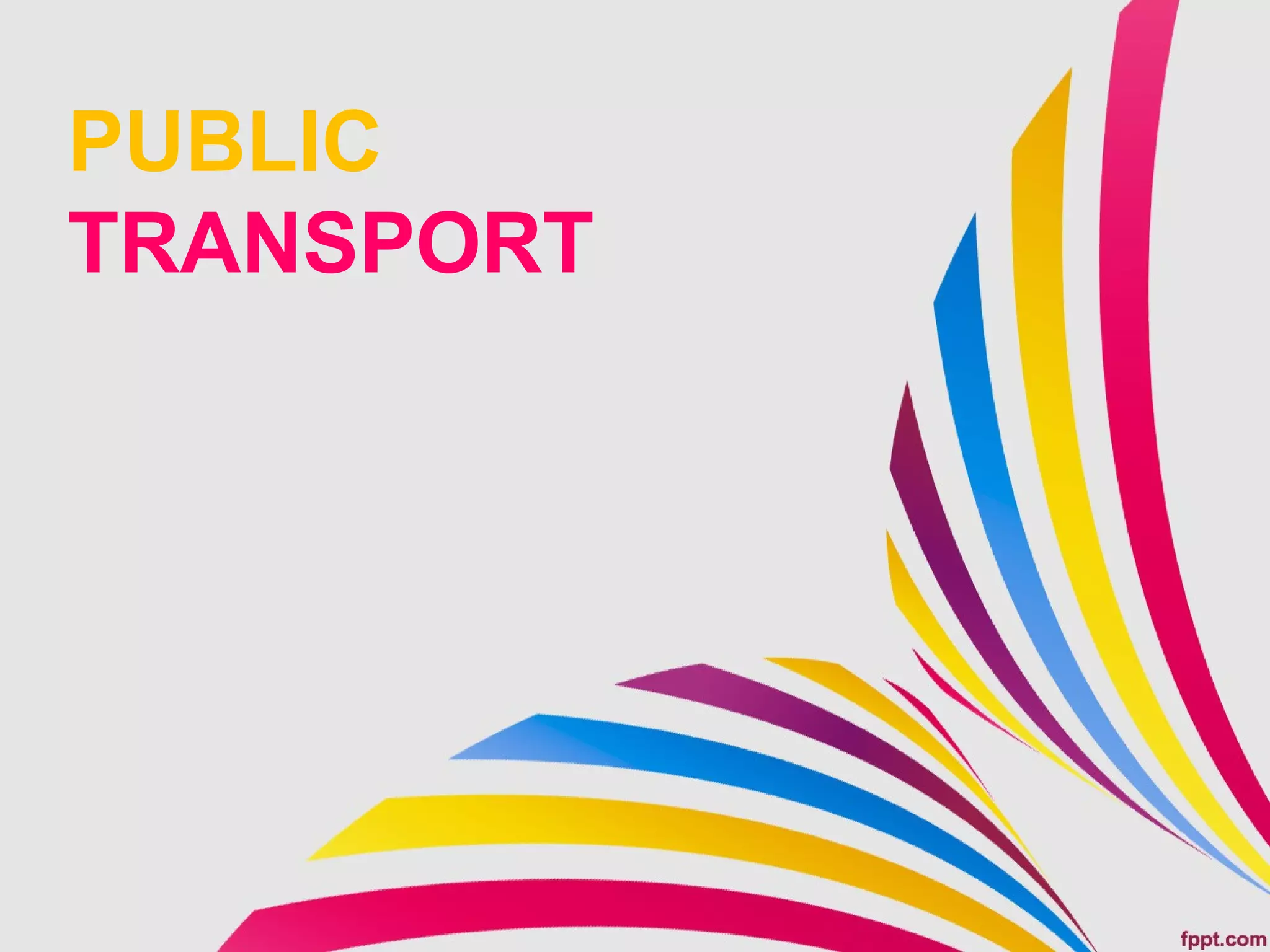 Public transport | PPT