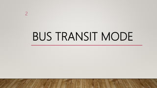 Public transportation planning | PPTX