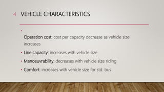 Public transportation planning | PPTX