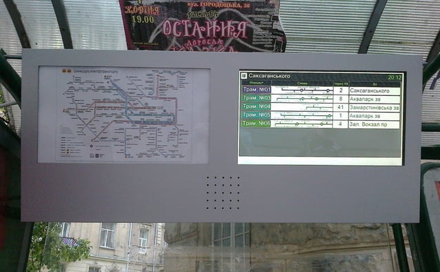 Lviv Public Transport Display Case Study | PPT