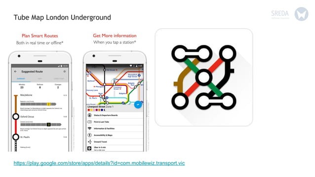 Public transport mobile apps UI examples | PPT