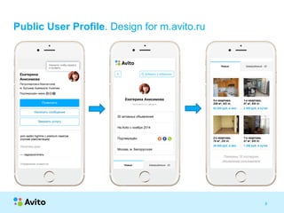 Public user profile and subscriptions on Avito | PDF