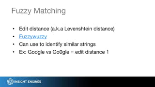 NLP techniques for log analysis | PPTX