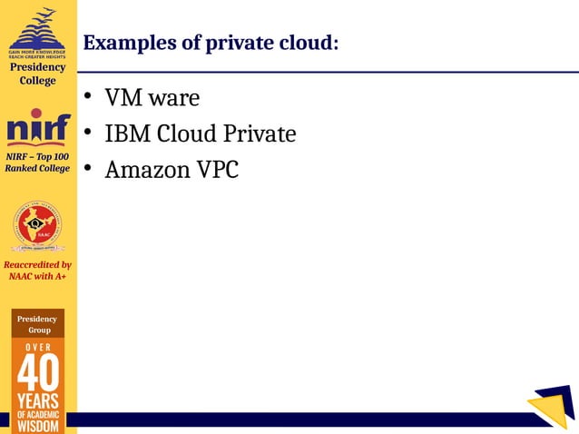 Public Vs Private Cloud in cloud computing.pptx | Cloud Computing | Internet