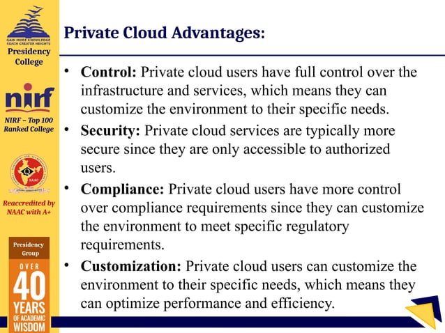 Public Vs Private Cloud in cloud computing.pptx | Cloud Computing | Internet