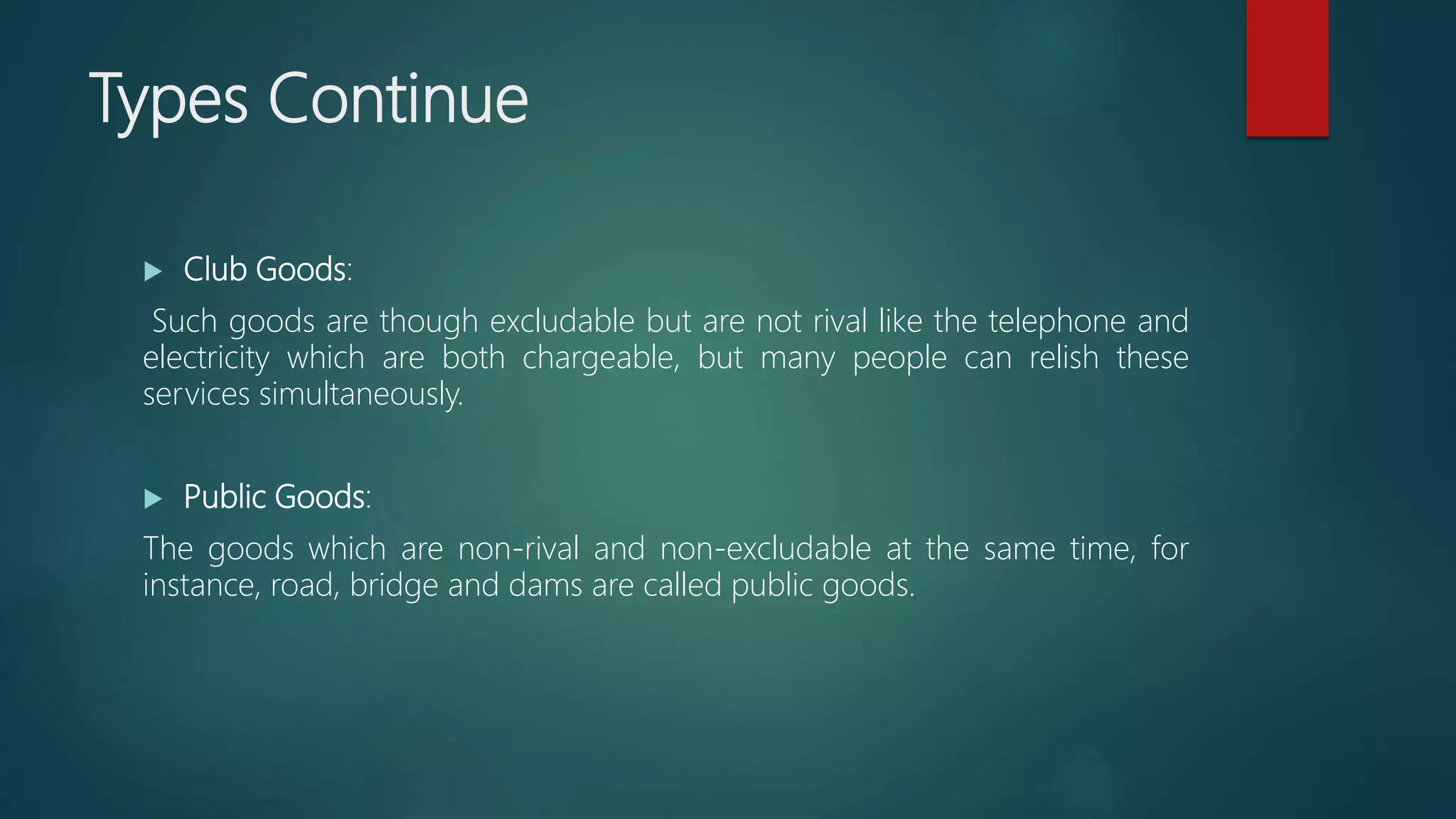 Public vs private goods | PPTX | Economy | Business and Finance