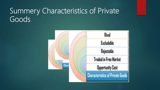 Public vs private goods | PPTX