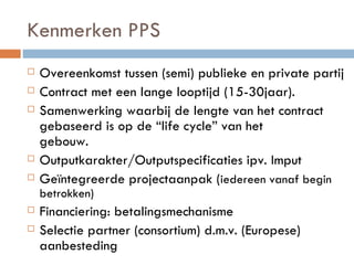 Publiek private samenwerking presentatie F-MEX | PPT