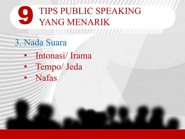 Slide Materi Public Speaking Basic Untuk Karyawan | PPTX