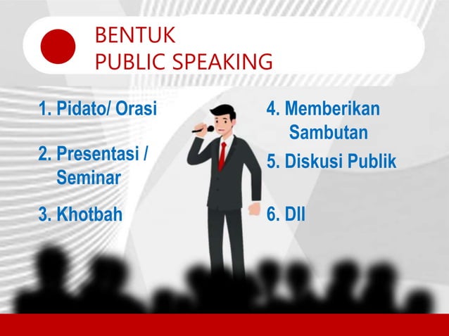 Slide Materi Public Speaking Basic Untuk Karyawan | PPTX