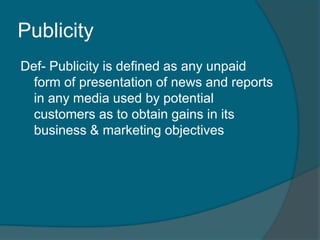 Public relations | PPTX