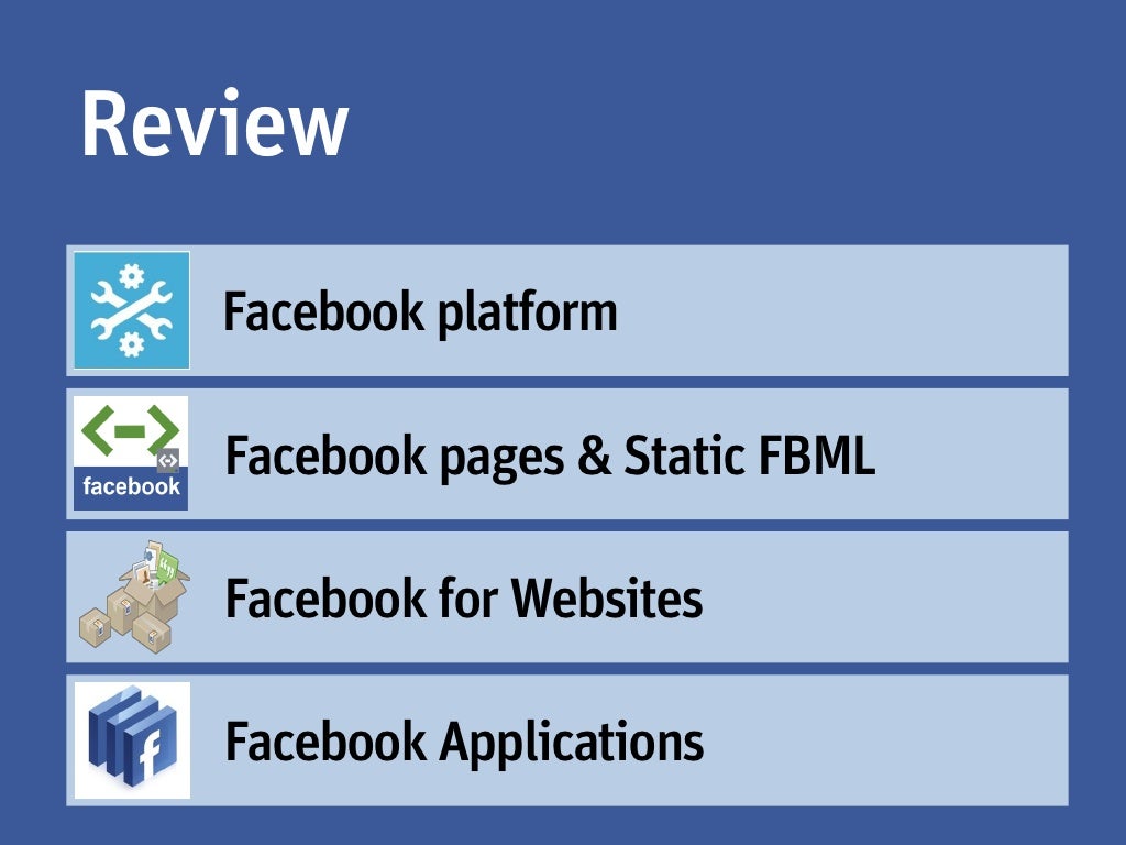 Facebook Platform for Developers