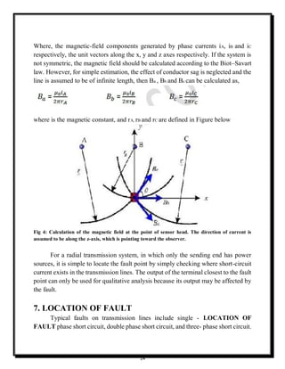 Fault Location Of Transmission Line | PDF