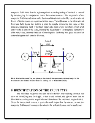 Fault Location Of Transmission Line | PDF