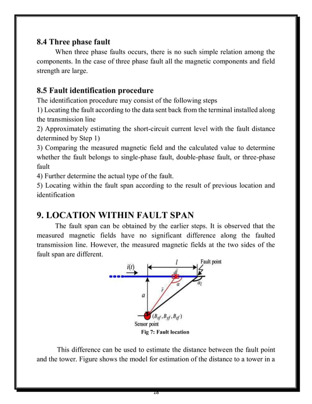 Fault Location Of Transmission Line | PDF | Computer Networking | Computing